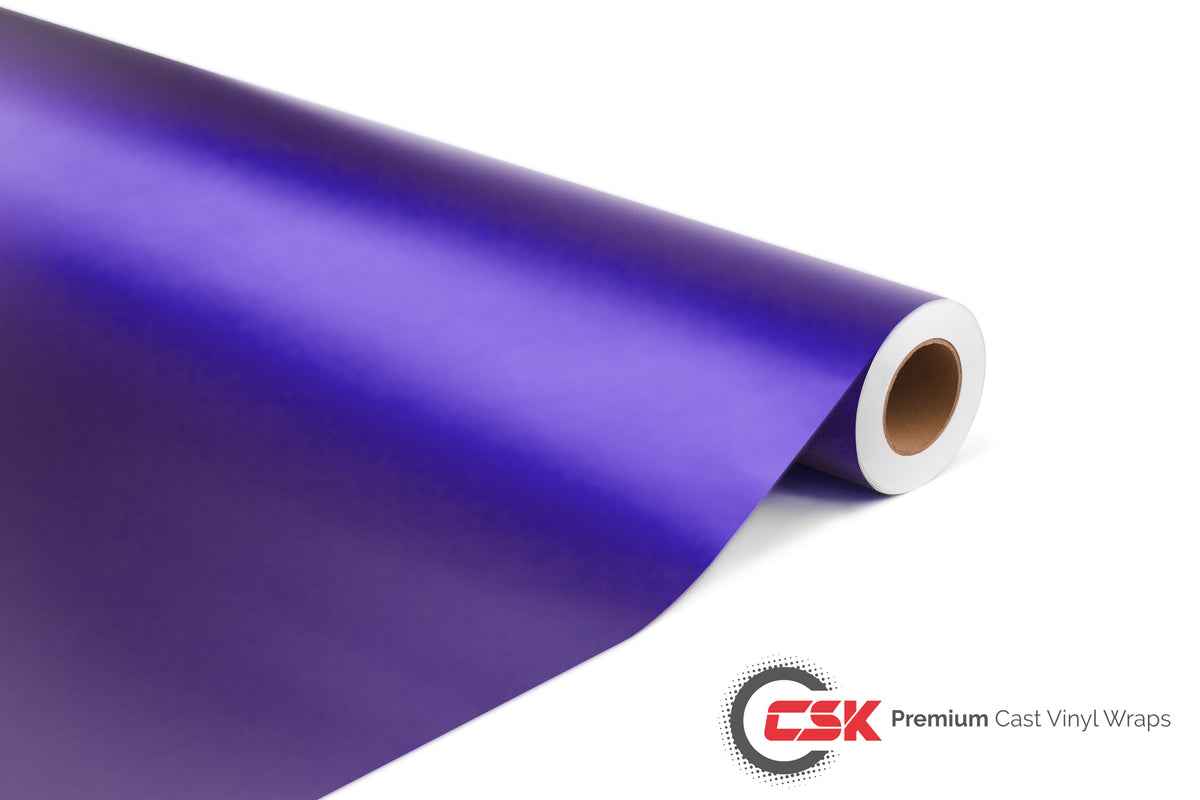 Matte Metallic Purple | CM008E – CSK Premium Cast Vinyl Wraps