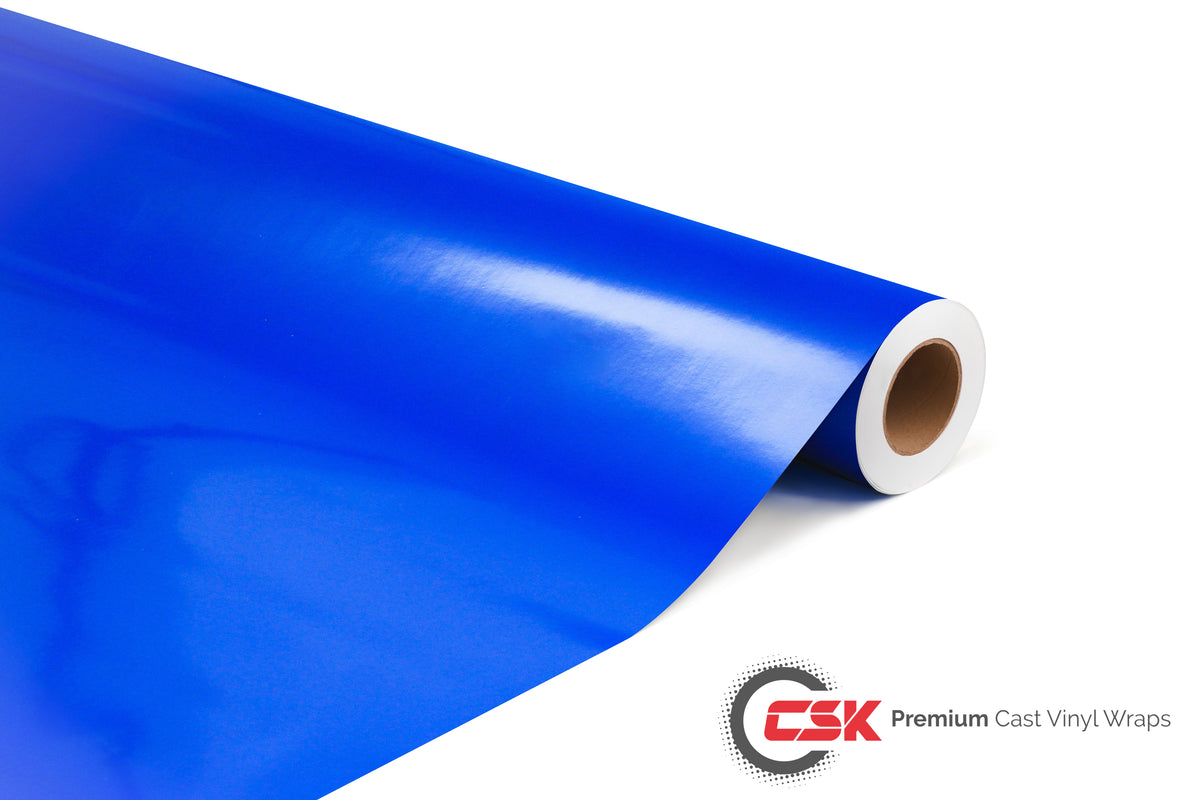 Gloss Azure Blue | G1018 – CSK Premium Cast Vinyl Wraps