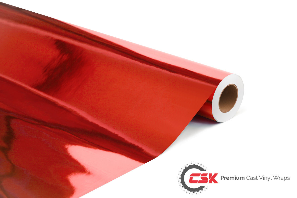 Mirror Chrome Red | LM003D – CSK Premium Cast Vinyl Wraps