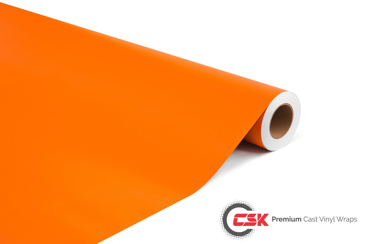 Matte Orange | MF10 – CSK Premium Cast Vinyl Wraps